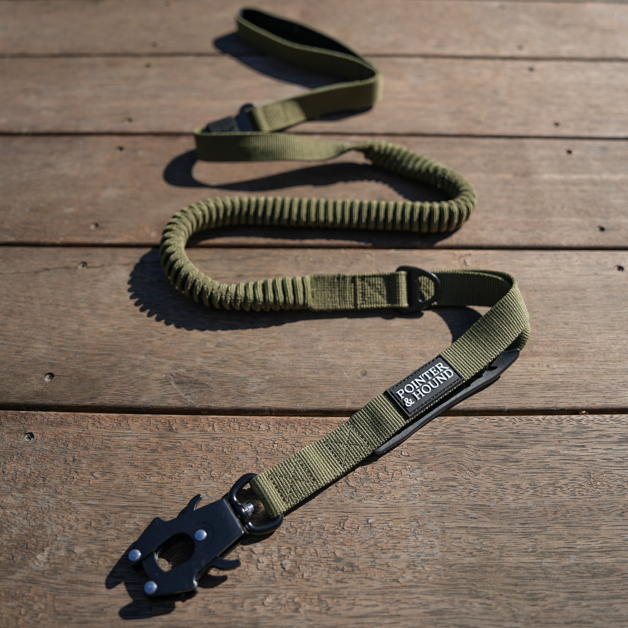 Tactical Leash - Army Green – Pointer & Hound